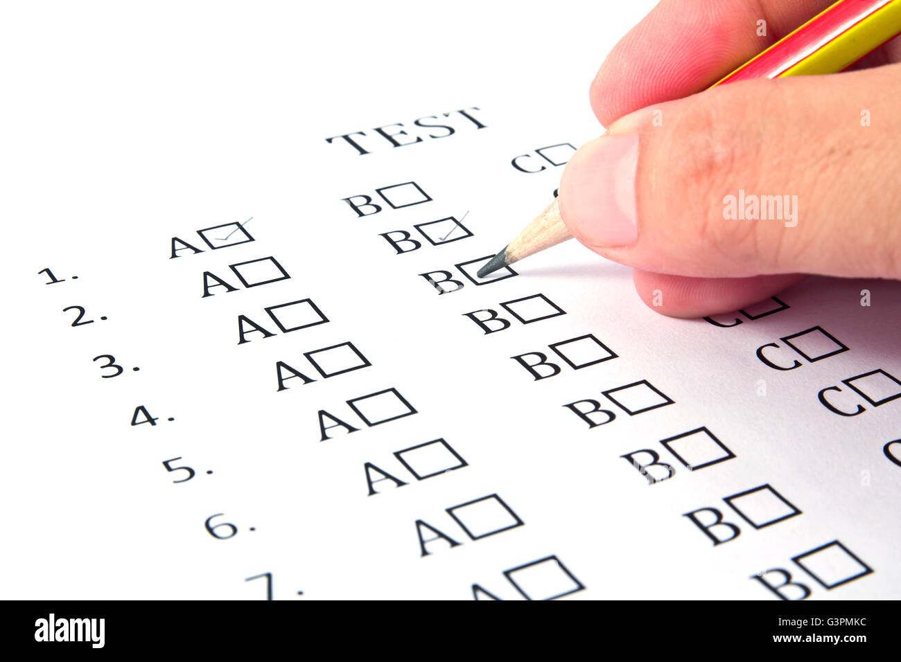 Check list hand hi-res stock photography and images - Alamy