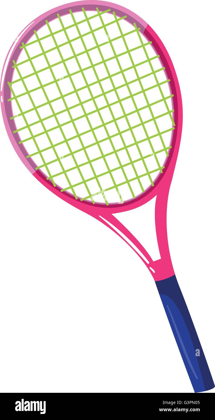 Tennis racket picture Stock Vector Images - Alamy