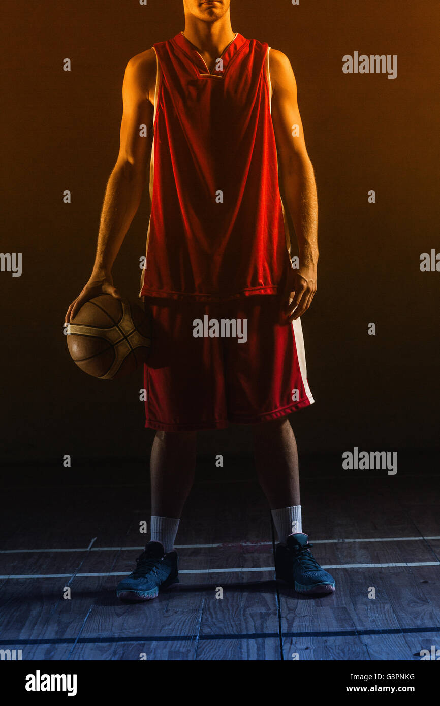 Portrait basketball player dribbling ball hi-res stock photography and ...