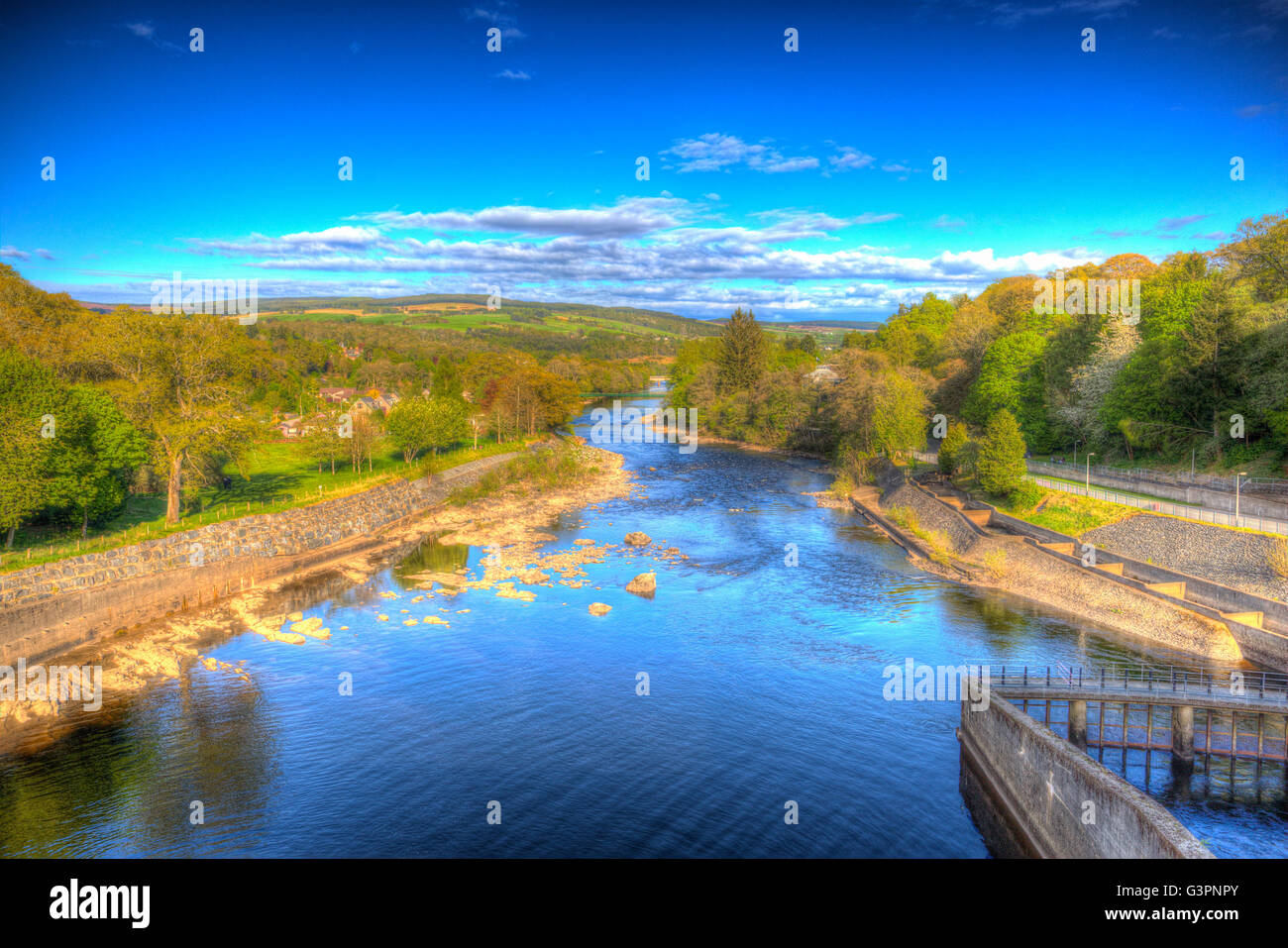 Perth scotland river hi-res stock photography and images - Alamy
