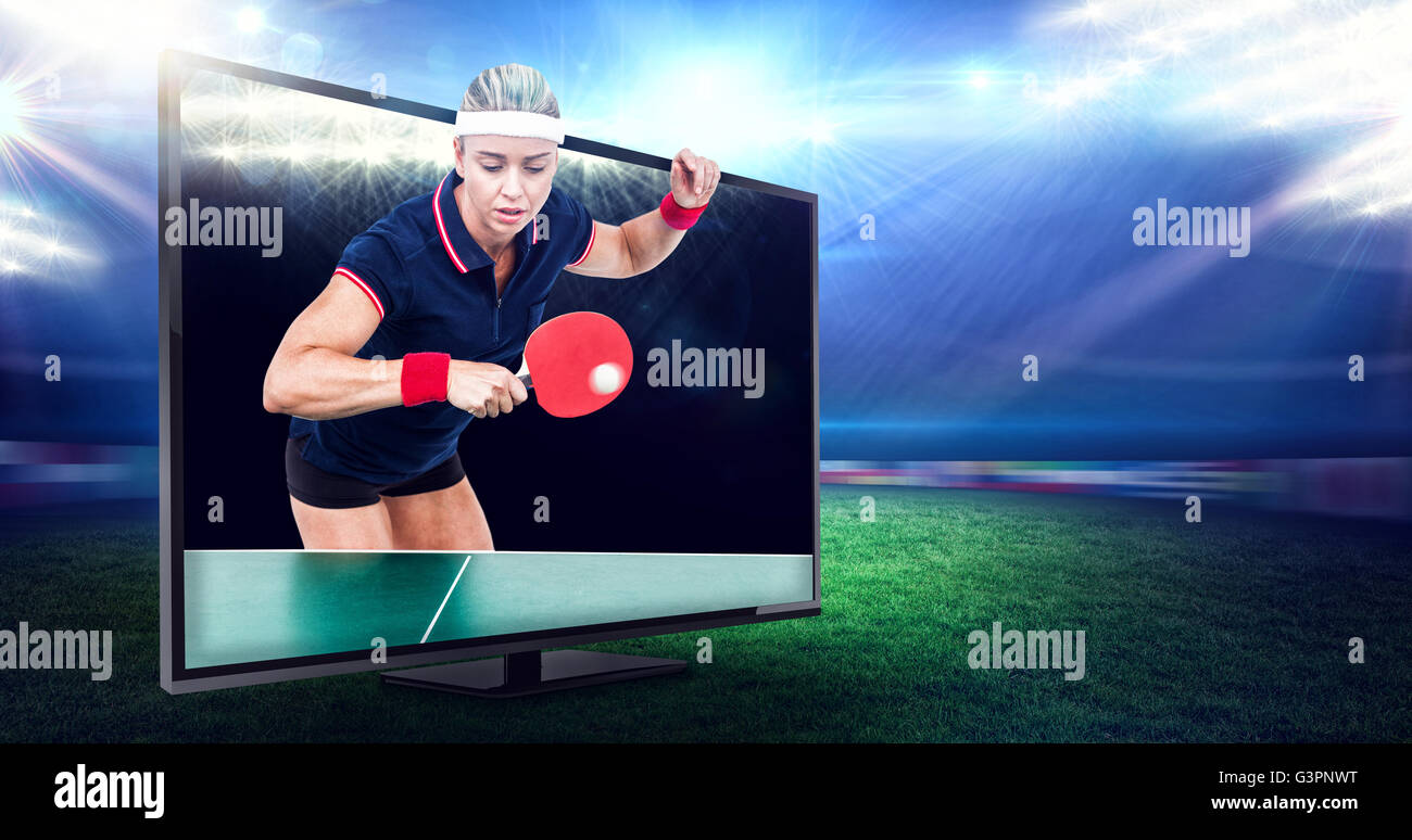 Pong game screen hi-res stock photography and images - Alamy