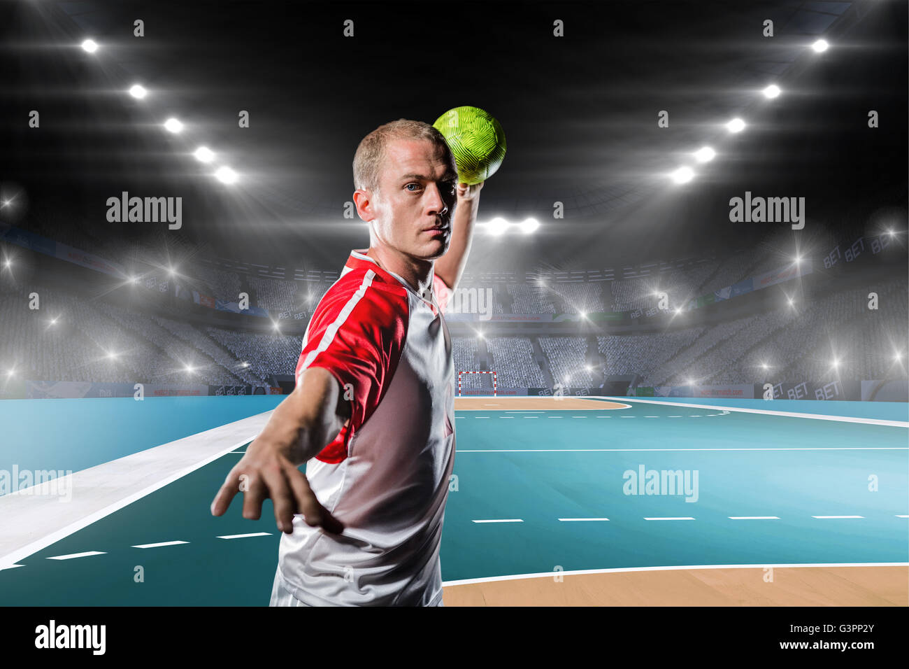 Man throwing a ball at camera hi-res stock photography and images - Alamy
