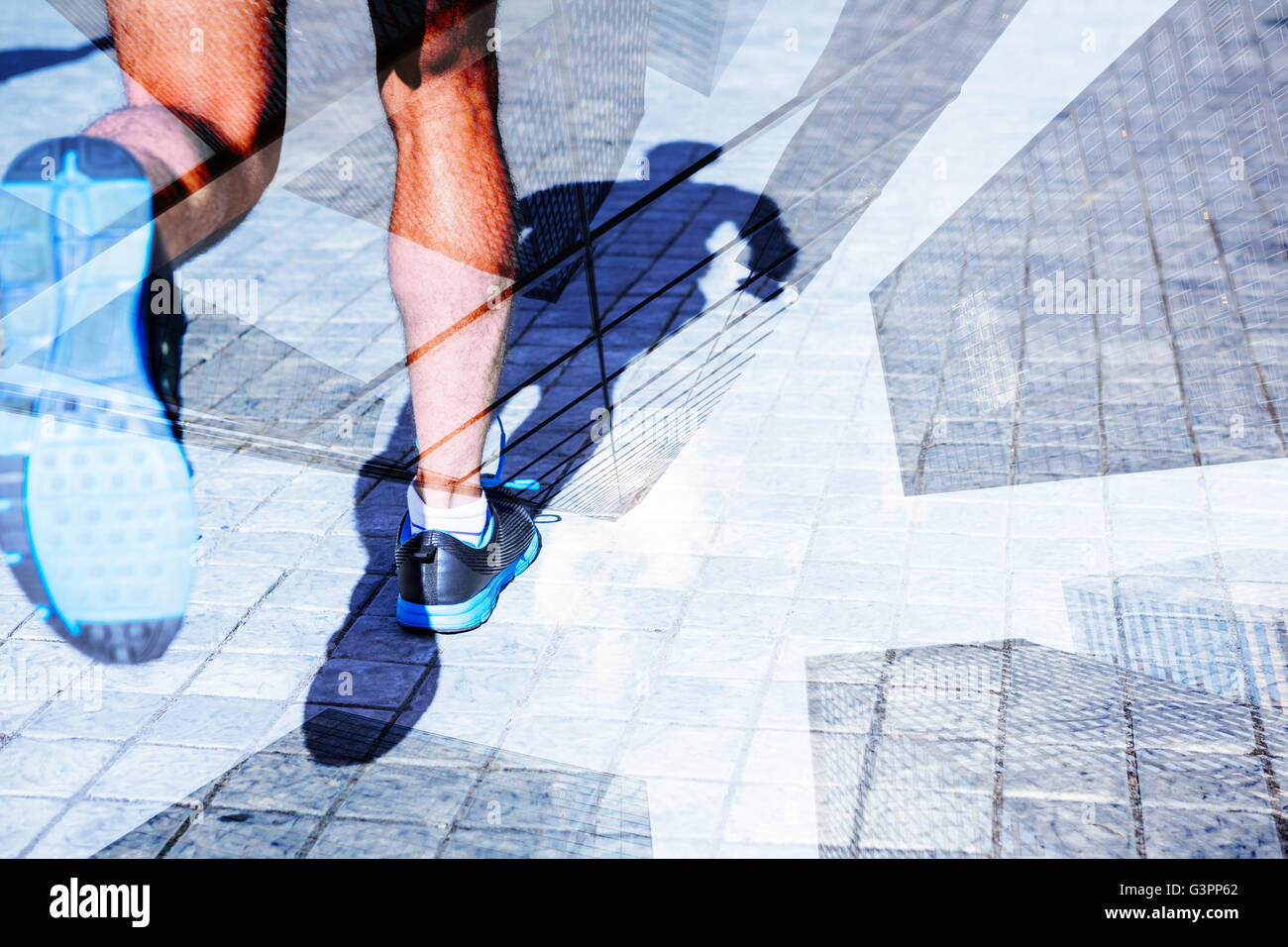 Athletes legs hi-res stock photography and images - Alamy