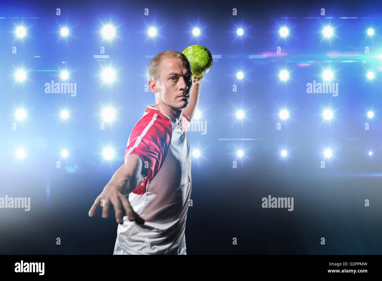 Man throwing a ball at camera hi-res stock photography and images - Alamy