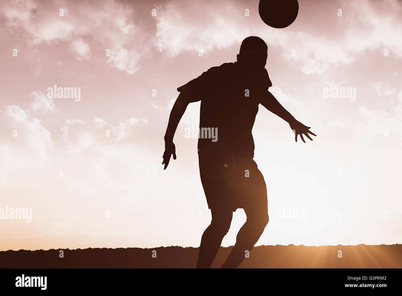Football header hi-res stock photography and images - Alamy