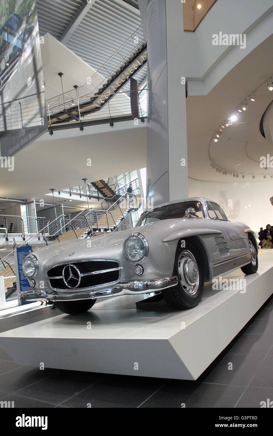 The Mercedes-Benz Center in Milan, the largest sales and representation ...