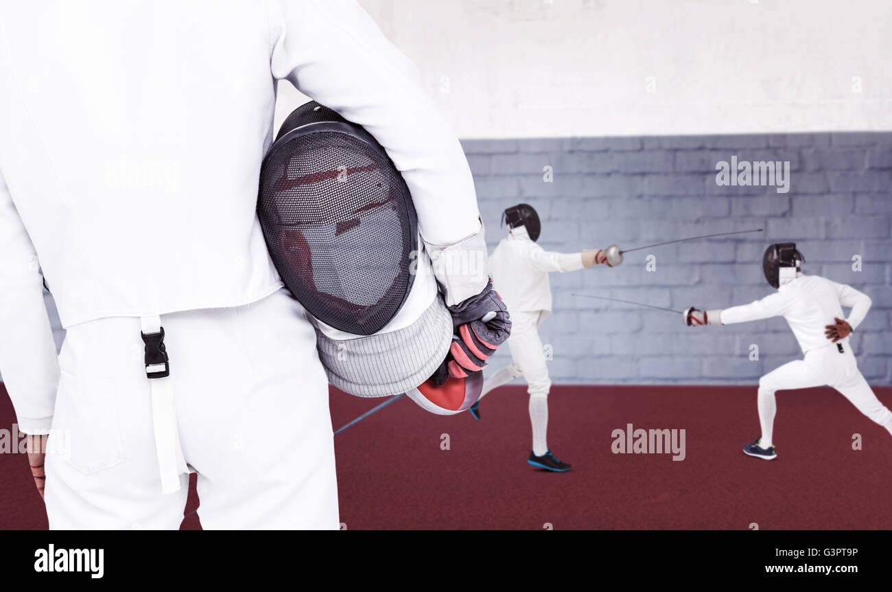 Olympic fencing equipment hi-res stock photography and images - Alamy