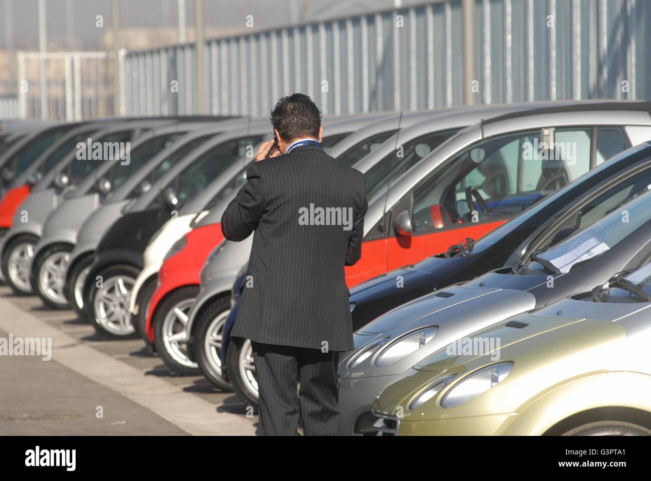The Mercedes-Benz Center in Milan, the largest sales and representation ...