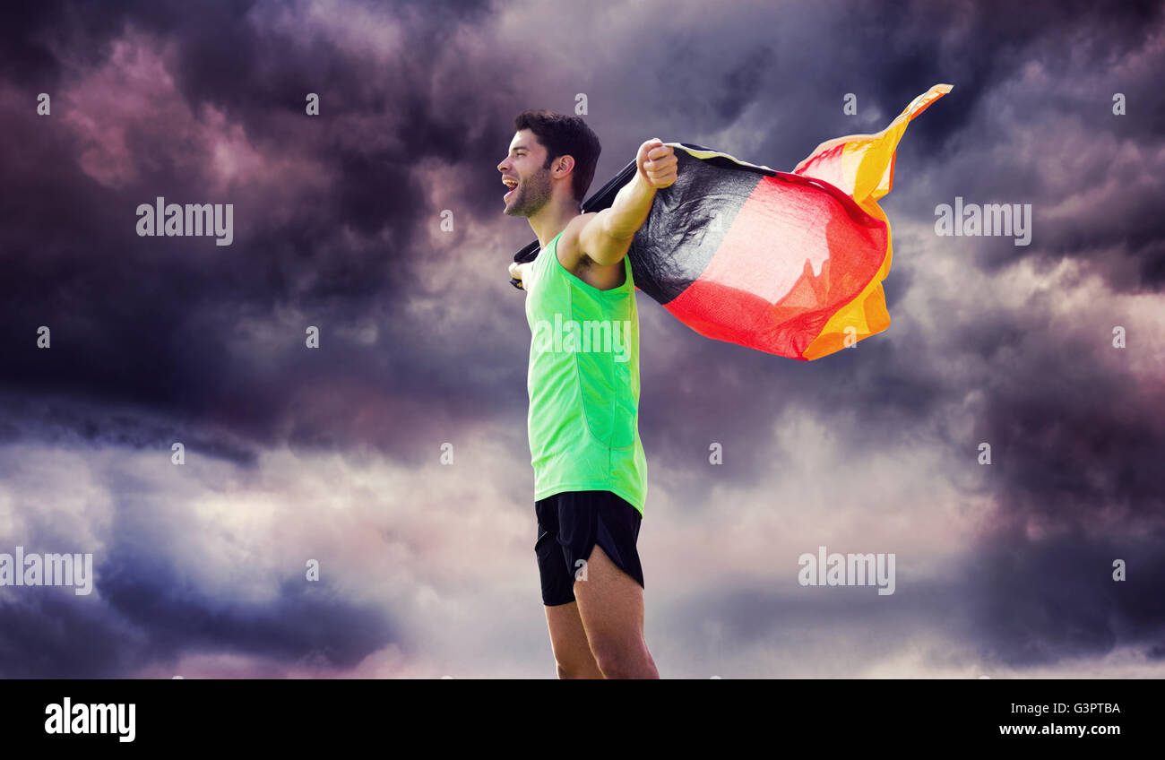 Flag stretched hi-res stock photography and images - Alamy