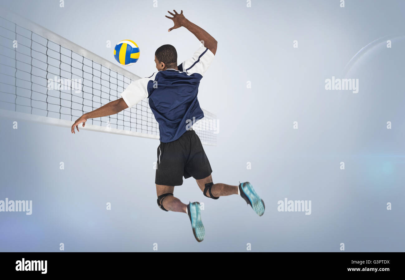 Volleyball player air hi-res stock photography and images - Alamy