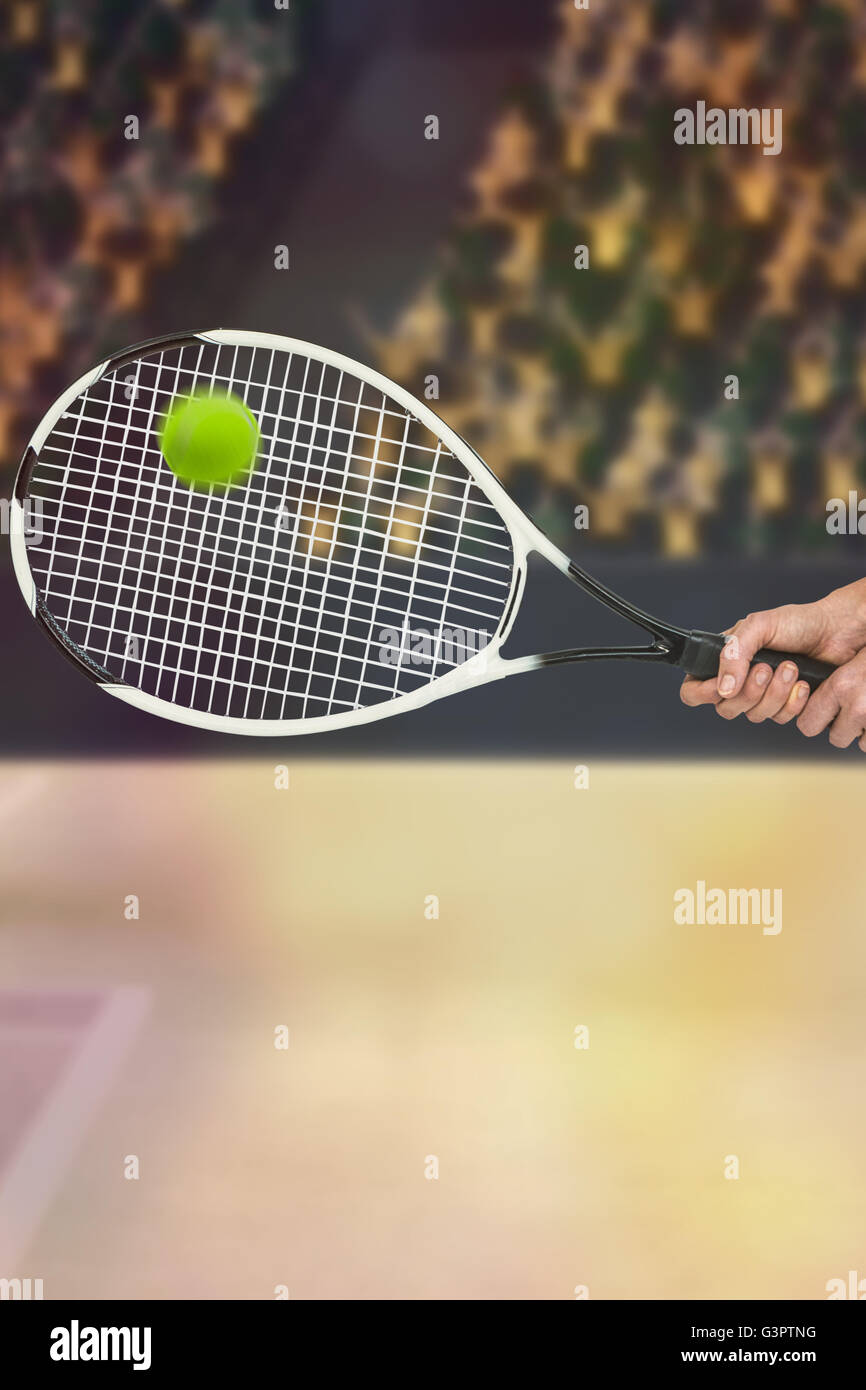 Athlete playing tennis Stock Photo - Alamy