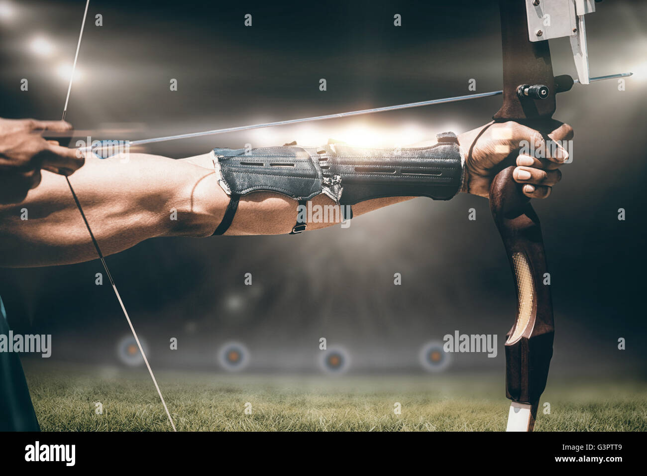 Stretching bow hi-res stock photography and images - Alamy