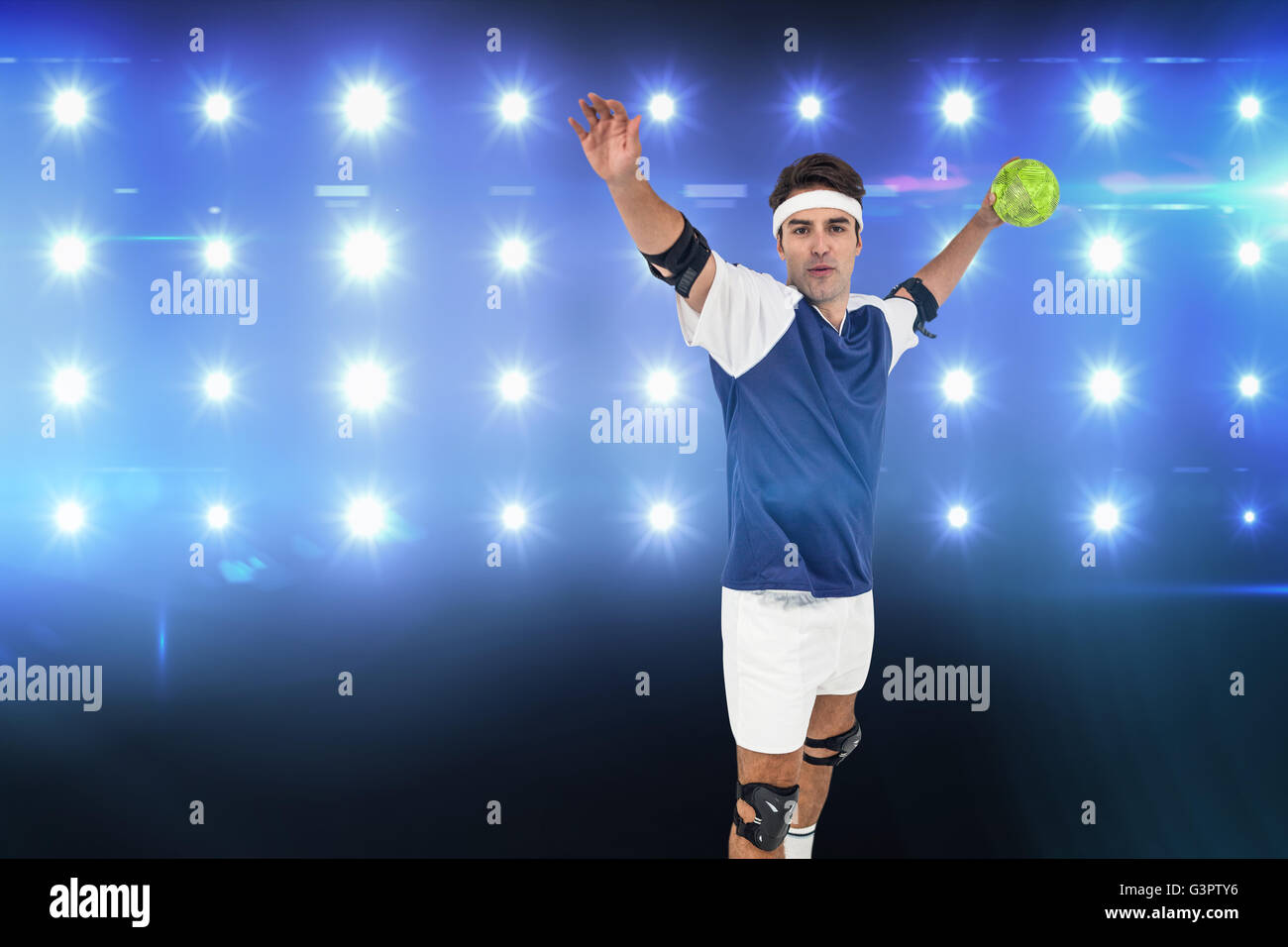 Man throwing a ball at camera hi-res stock photography and images - Alamy