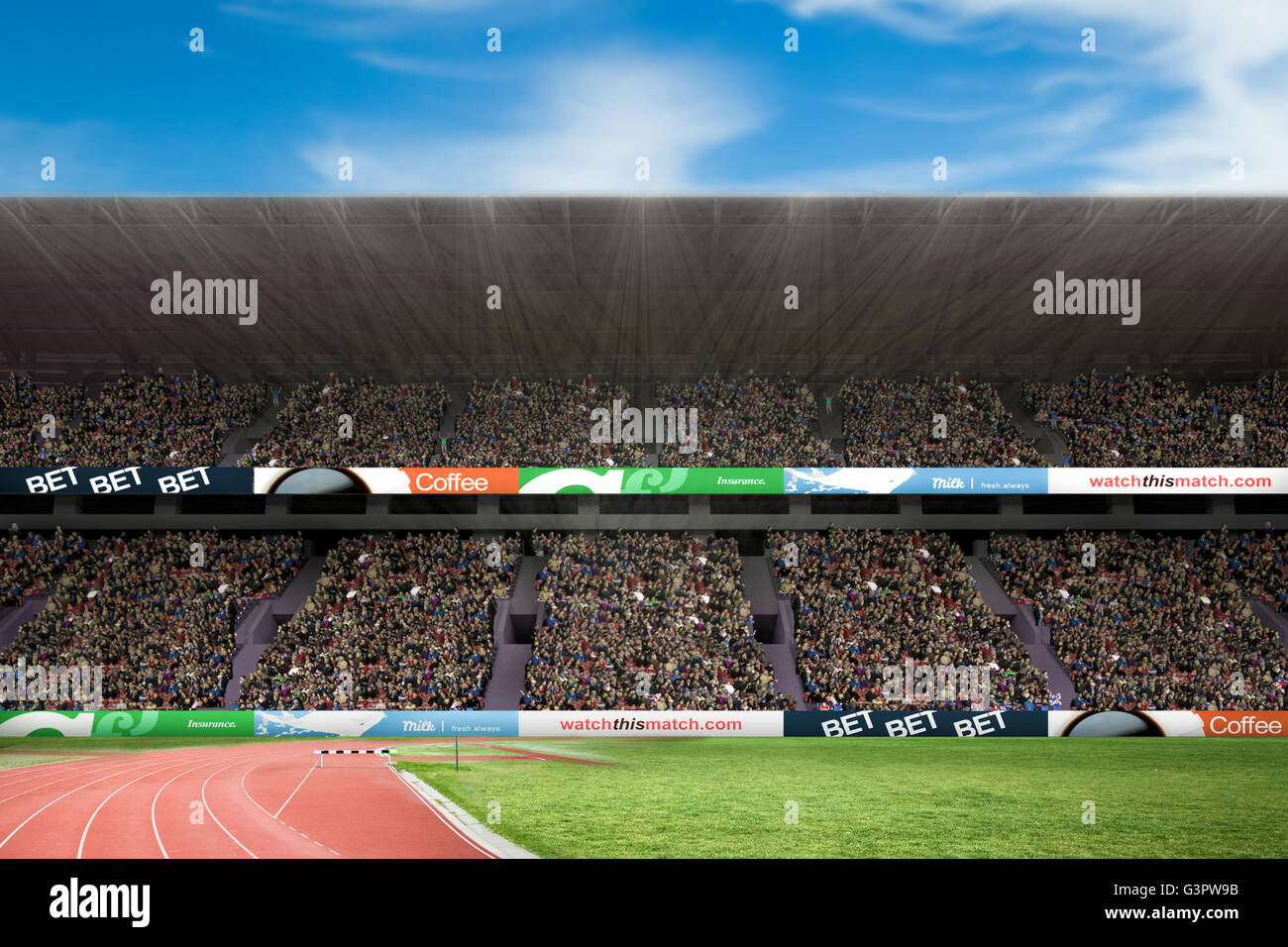 Tribune Track High Resolution Stock Photography and Images - Alamy