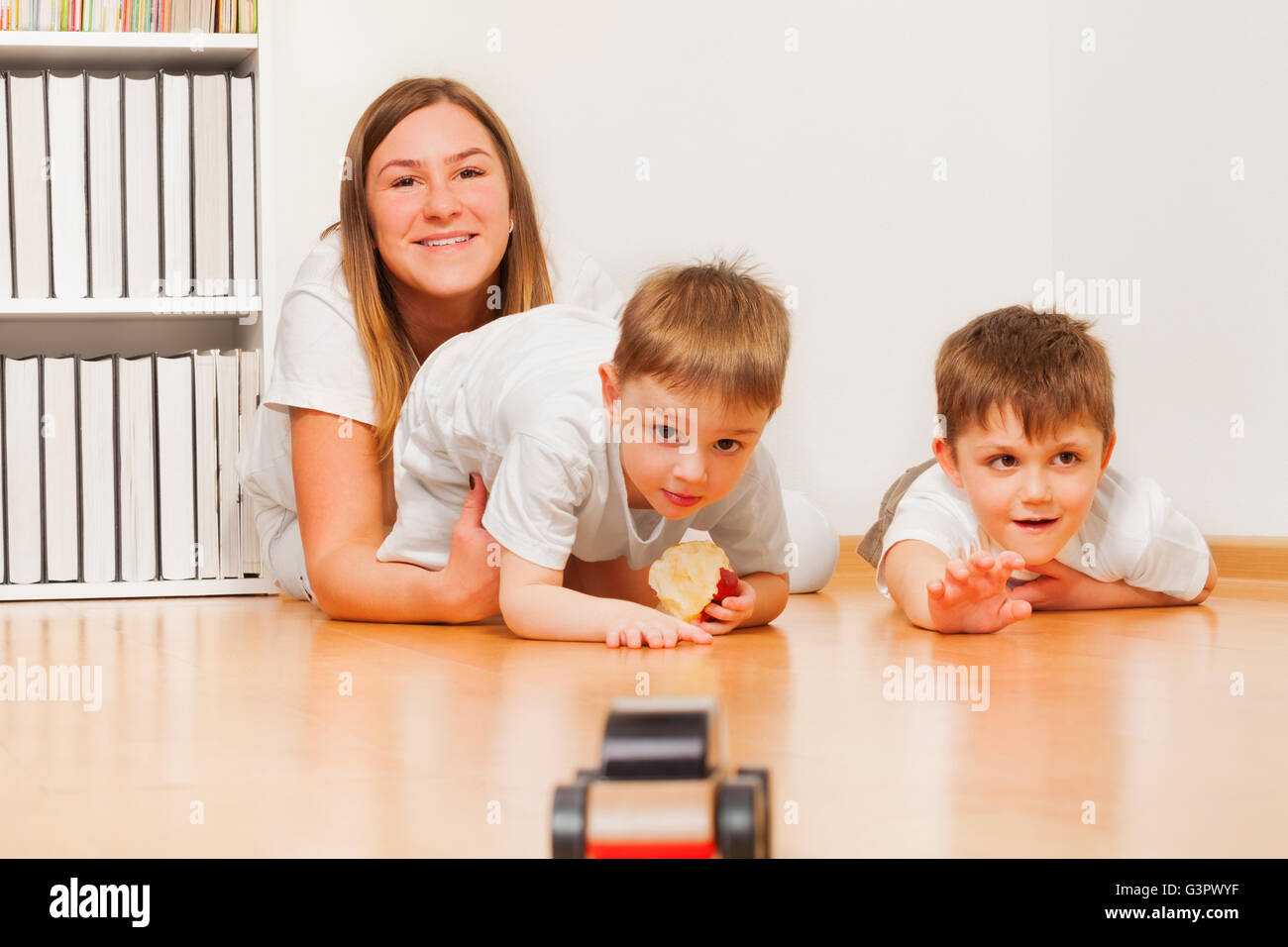 Kid toy apple hi-res stock photography and images - Alamy