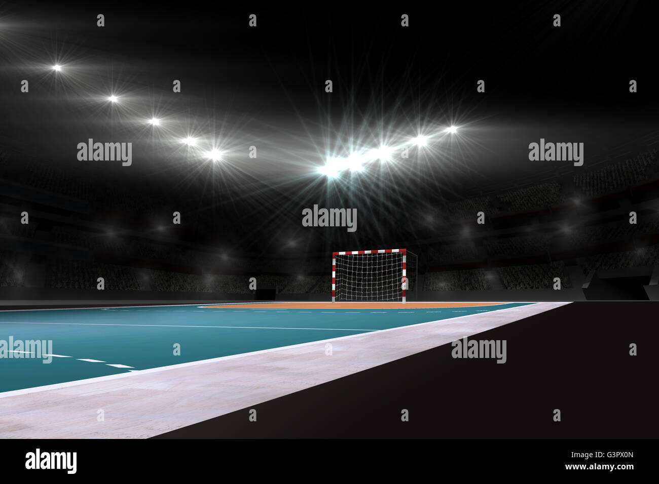 Inside the handball arena hi-res stock photography and images - Alamy