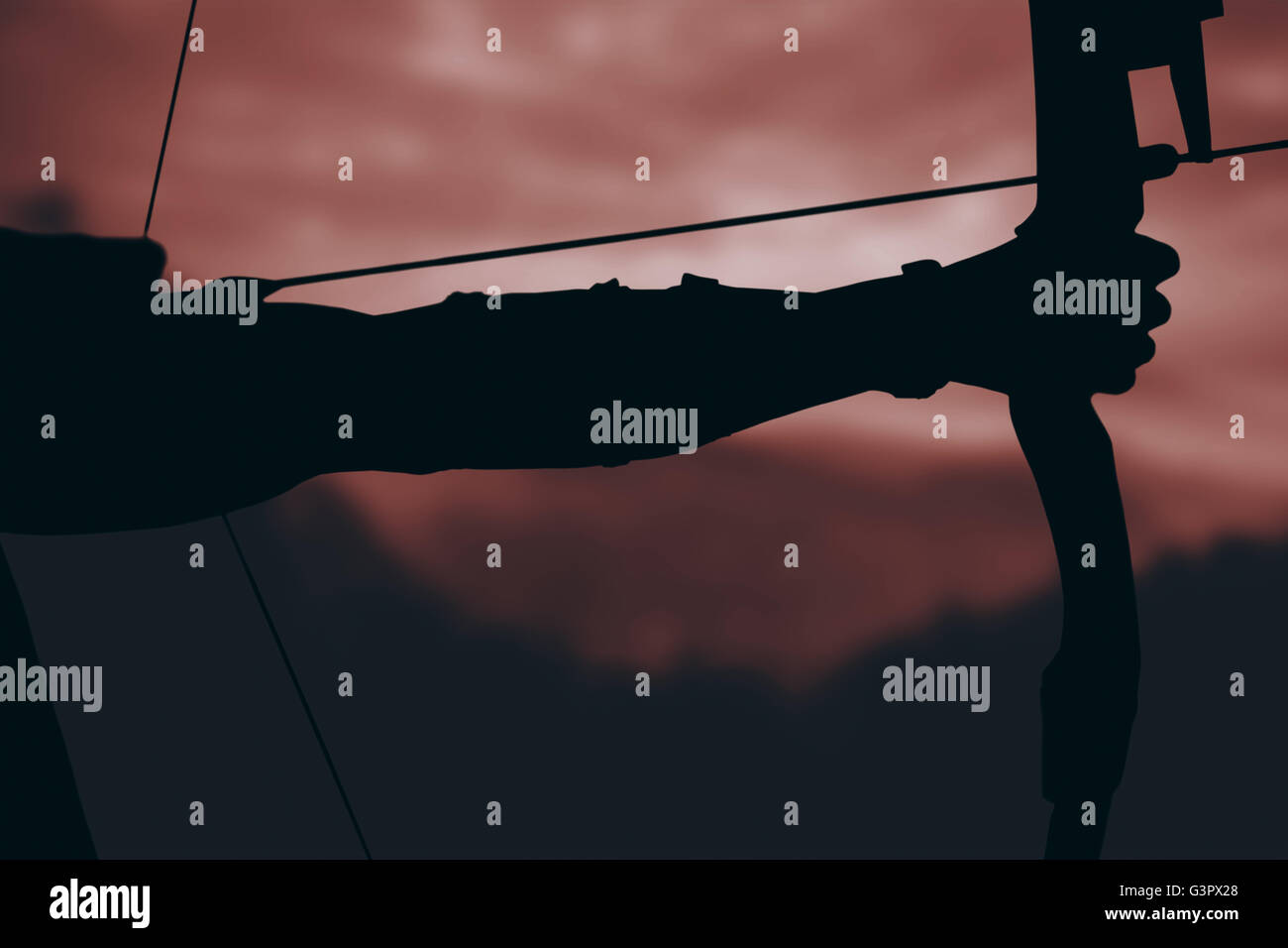 Stretching bow hi-res stock photography and images - Alamy