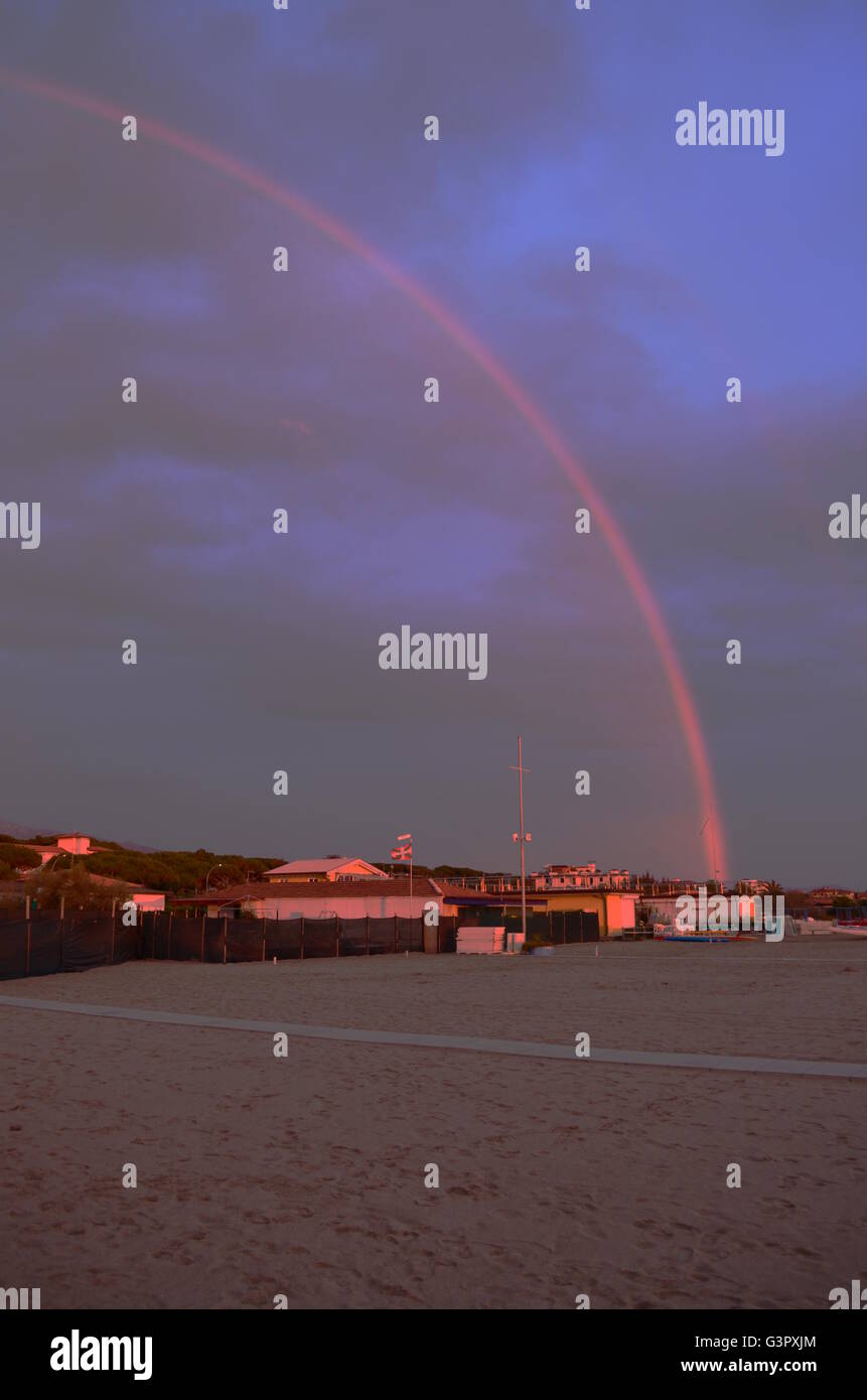 Rainbow rural landscape vertical hi-res stock photography and images ...