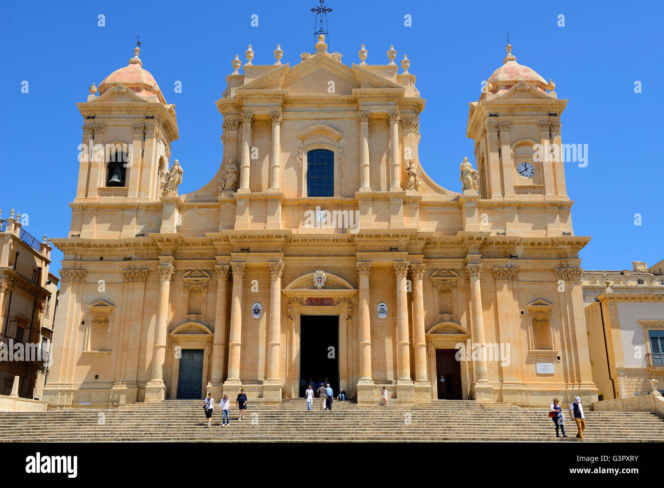 Noto Cathedral (La Chiesa Madre di San Nicolò) in Noto, Sicily, Italy ...