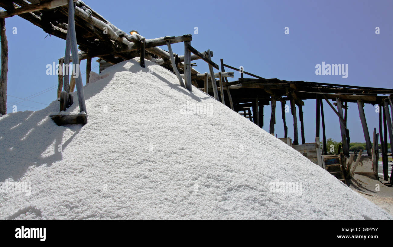 old weathered caribbean salt refinery Stock Photo - Alamy