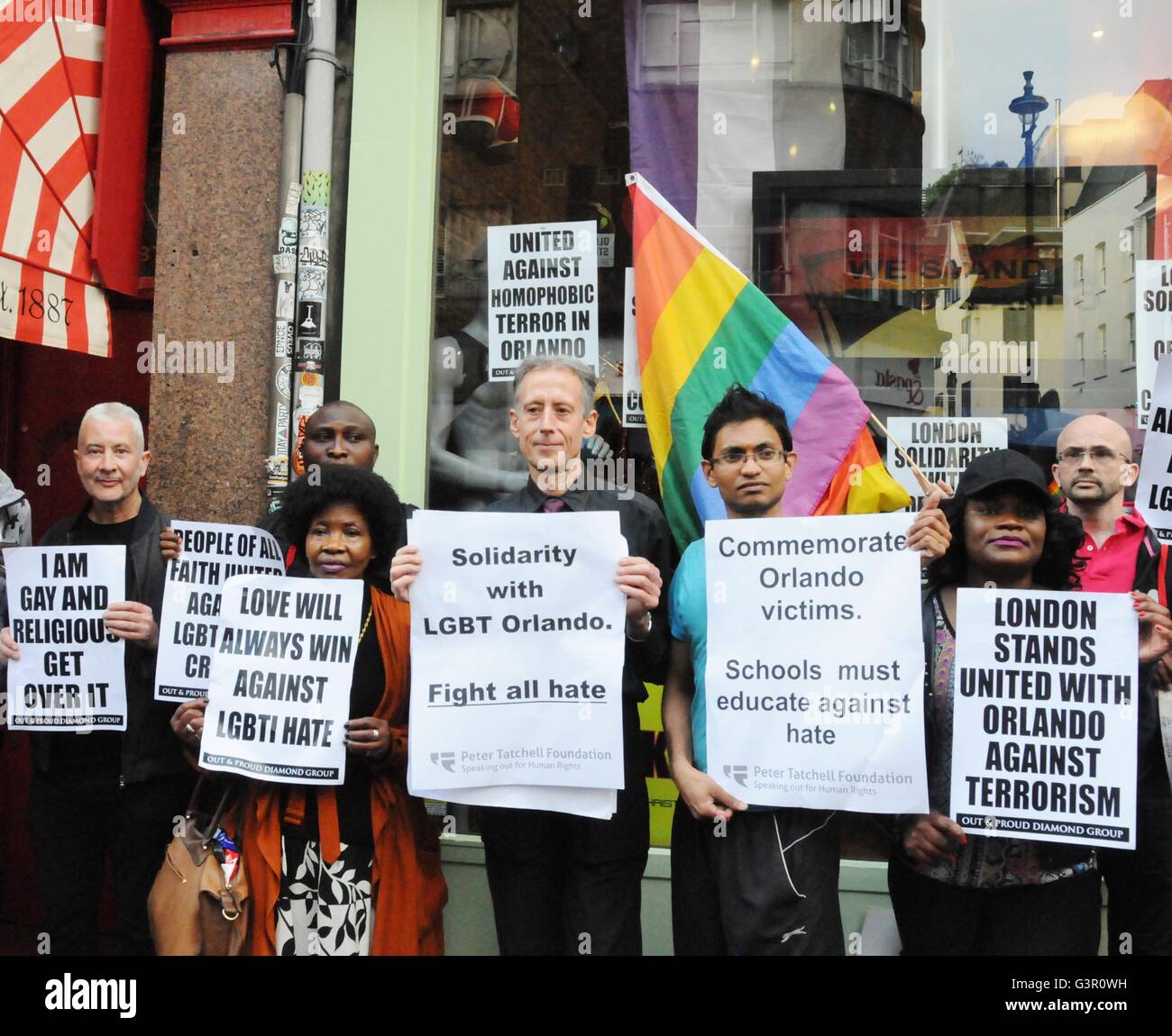 Londons gay village hi-res stock photography and images - Alamy