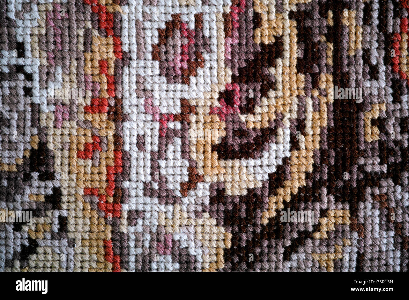 Cross stitch closeup hi-res stock photography and images - Alamy
