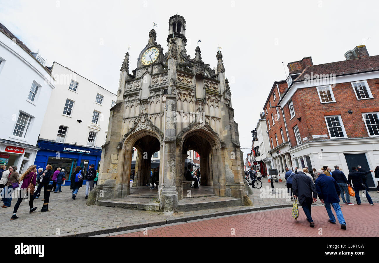 Chichester town centre hi-res stock photography and images - Alamy