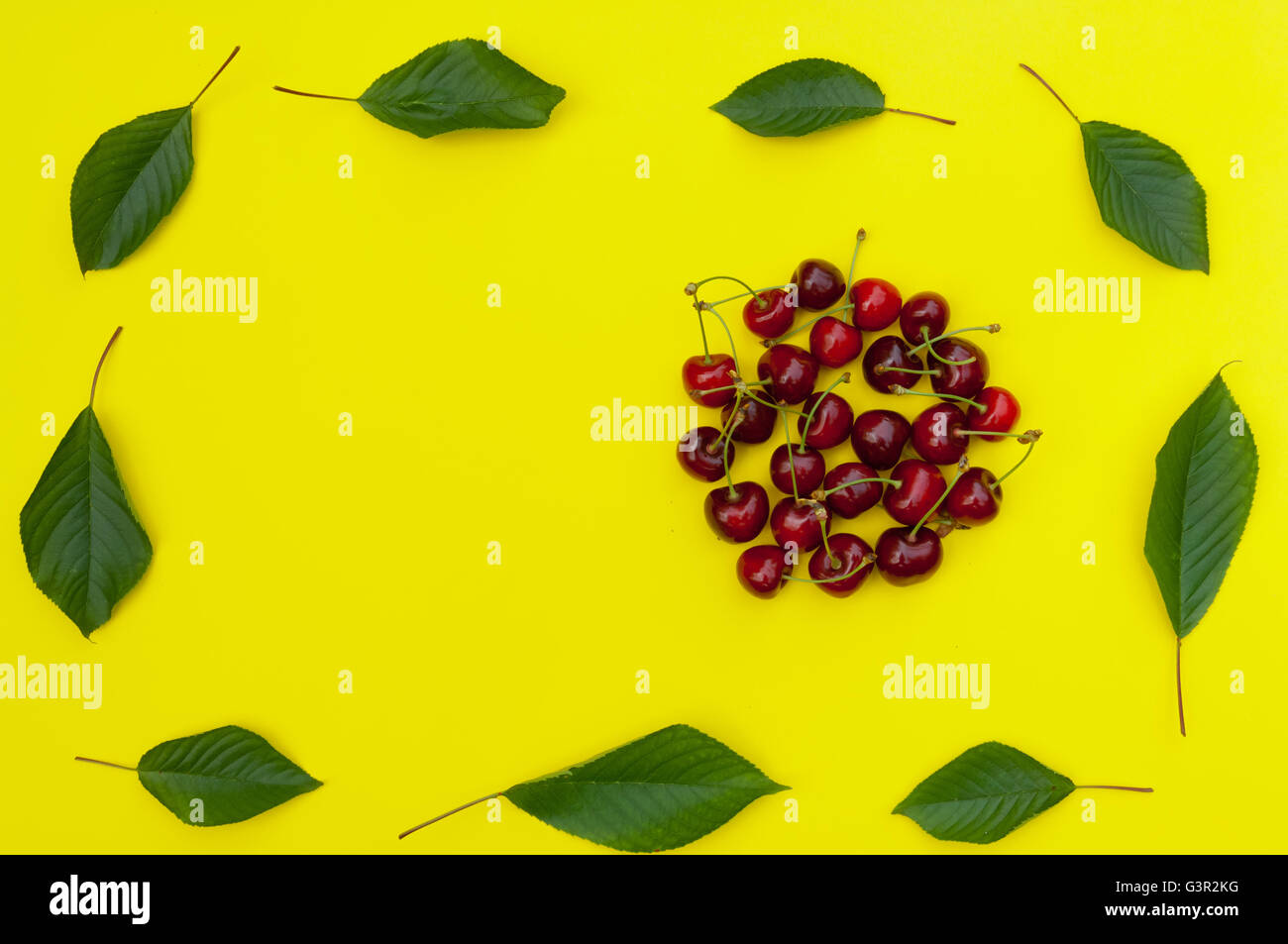 Cherry background hi-res stock photography and images - Alamy