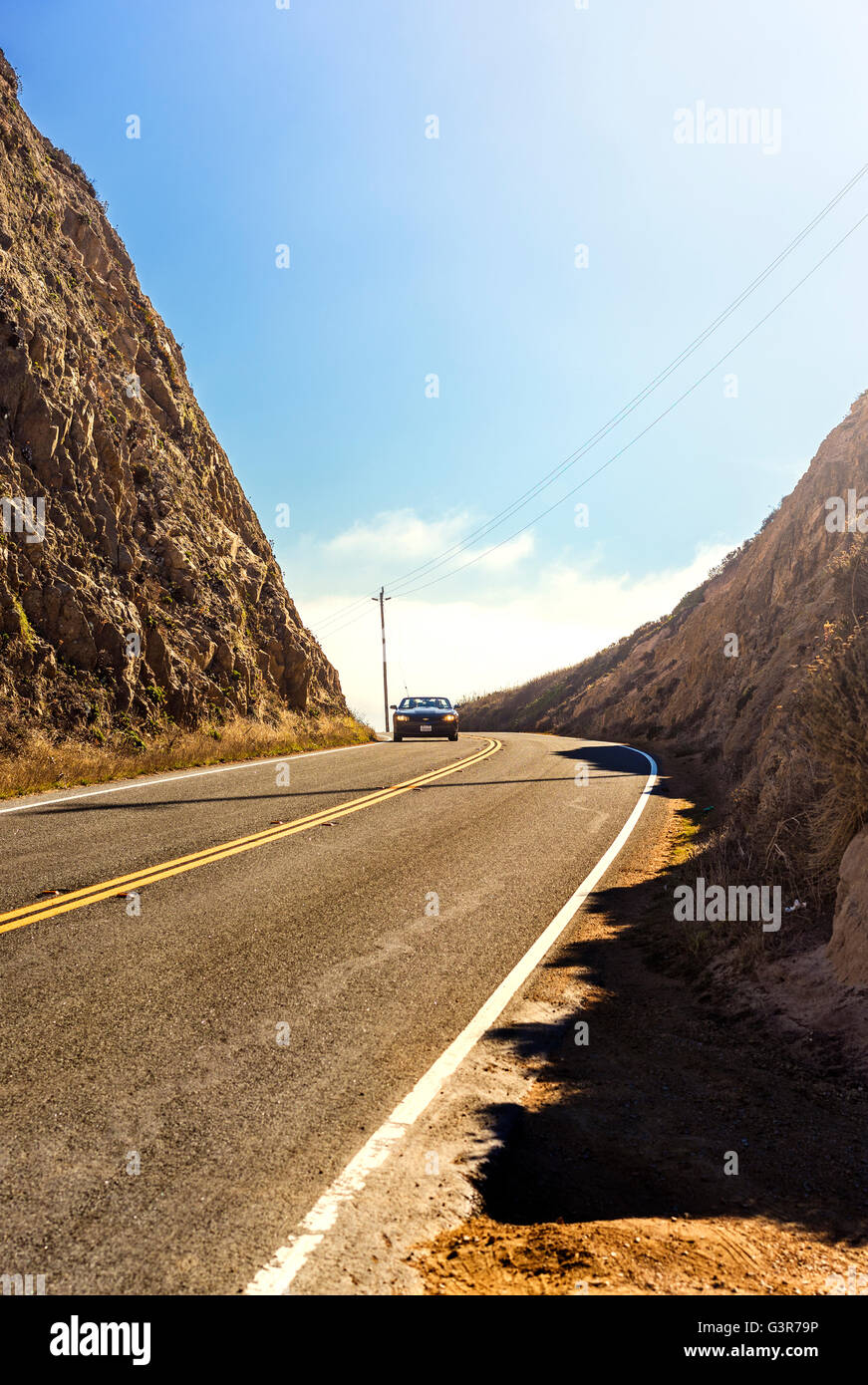 California road car hi-res stock photography and images - Alamy