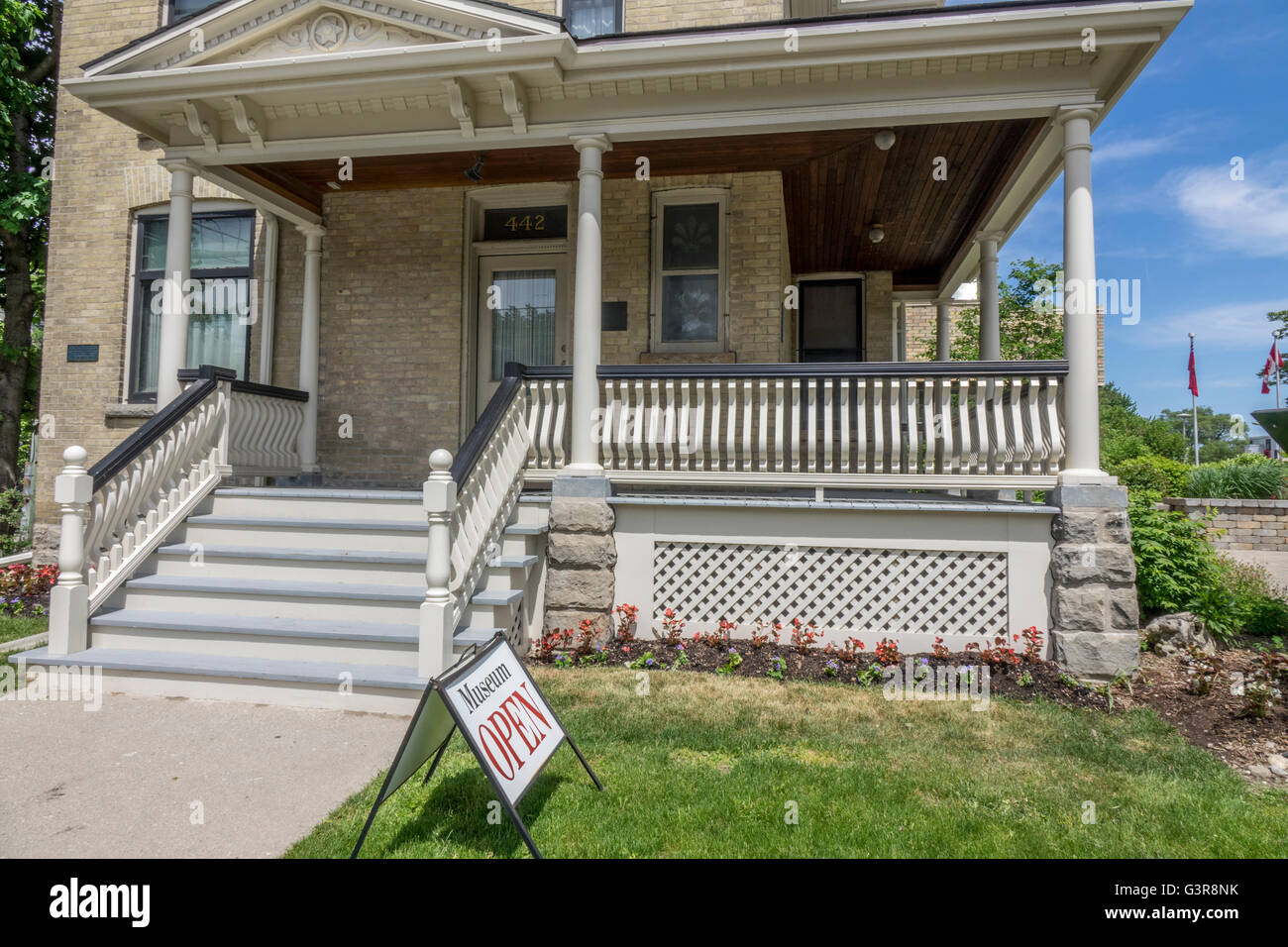 The Exterior Of Banting House Museum, Home To Dr Banting And Known As ...