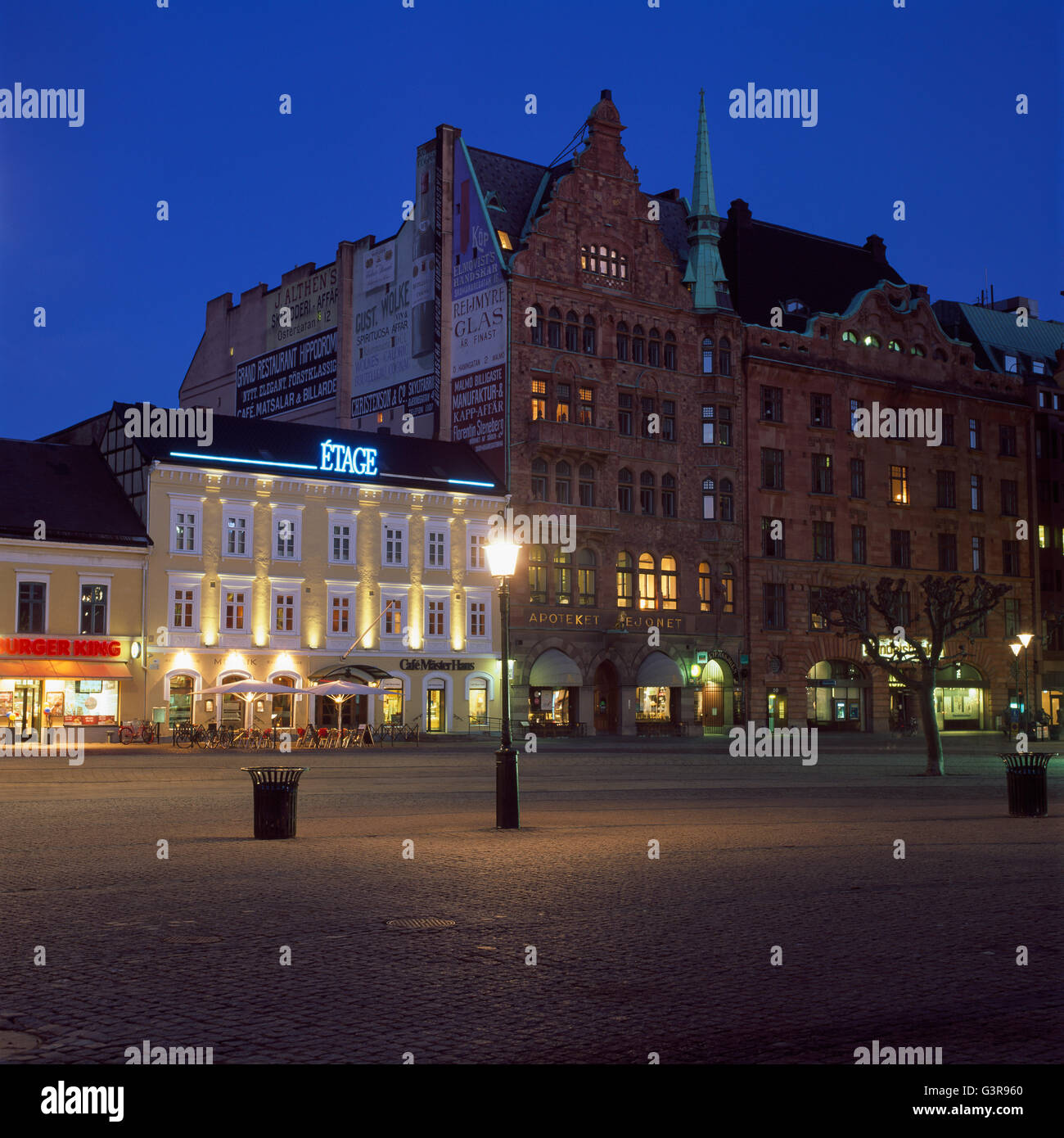 Malmo streets hi-res stock photography and images - Alamy