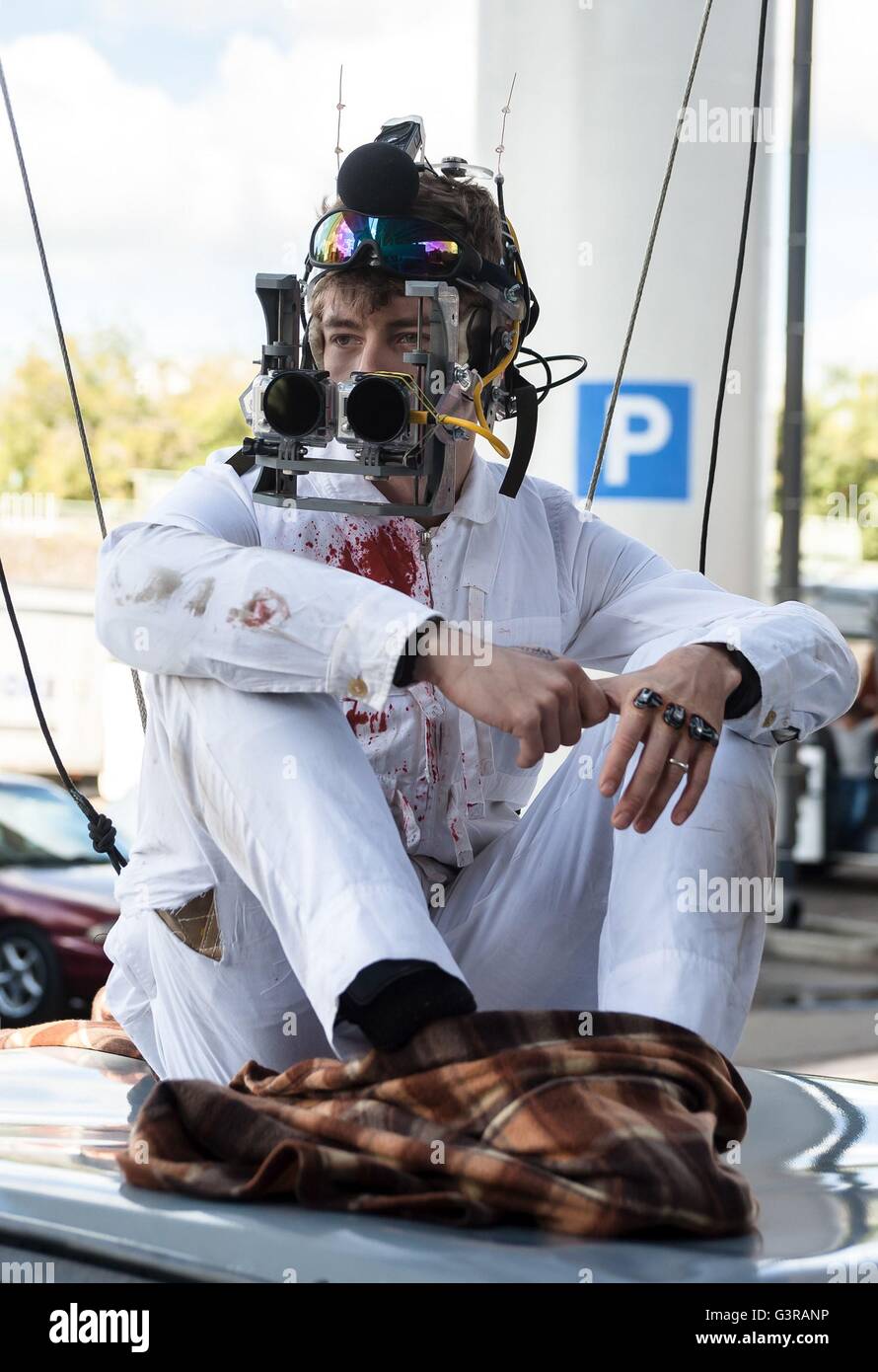 Hardcore Henry Year : 2015 Russia / USA Director : Ilya Naishuller Sergey Valyaev Stock Photo ...