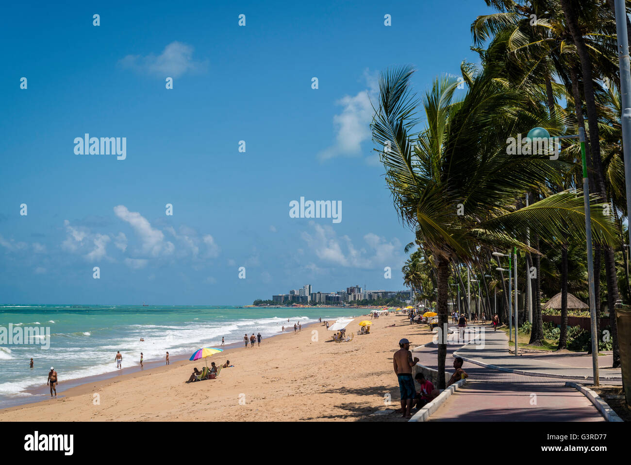 Beach, Maceio, Alagoas, Brazil Stock Photo - Alamy