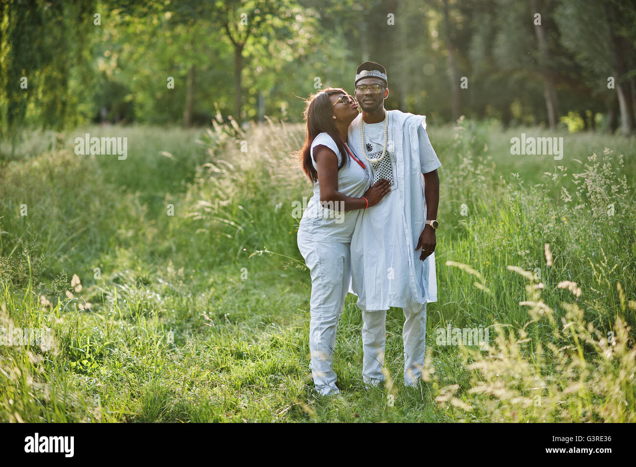African models couple hi-res stock photography and images - Alamy