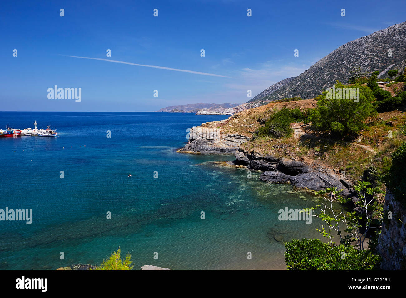 Crete sea view hi-res stock photography and images - Alamy