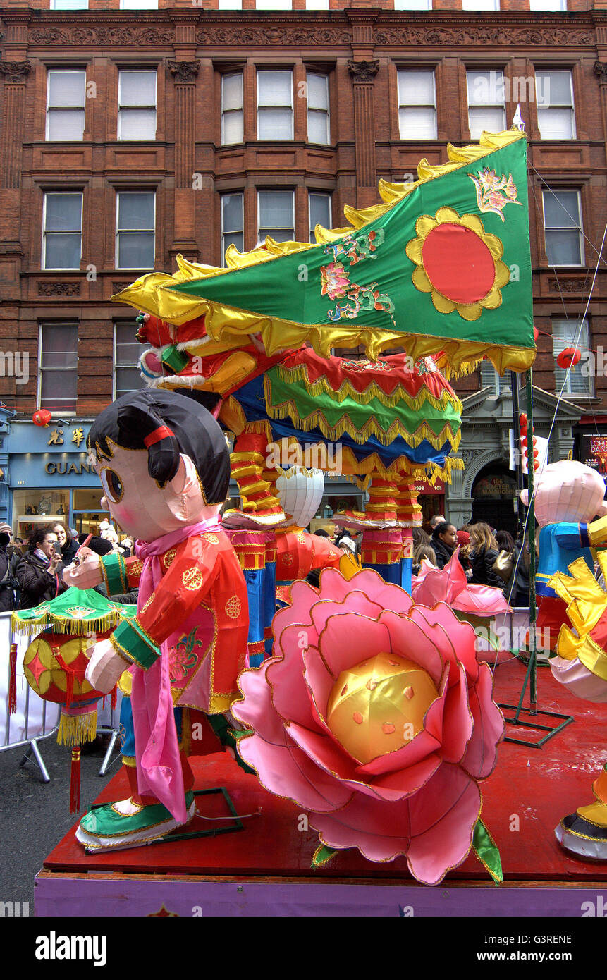 Chinese Festival Float London Stock Photo - Alamy