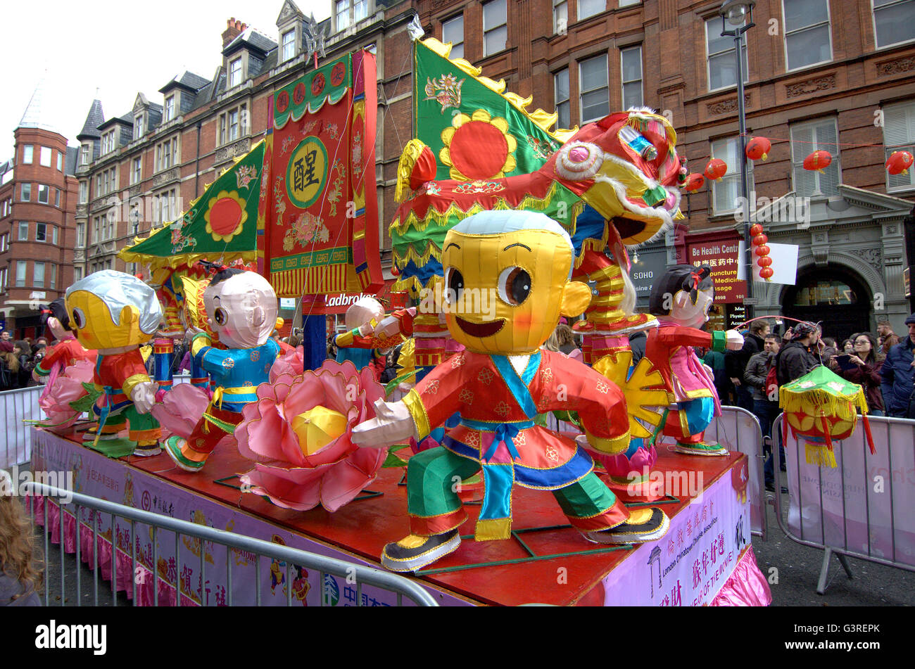 Chinese Festival Float London Stock Photo - Alamy