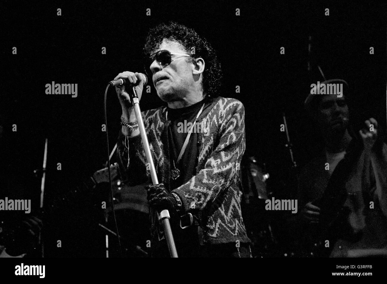 Ian Dury 1984 Stock Photo - Alamy
