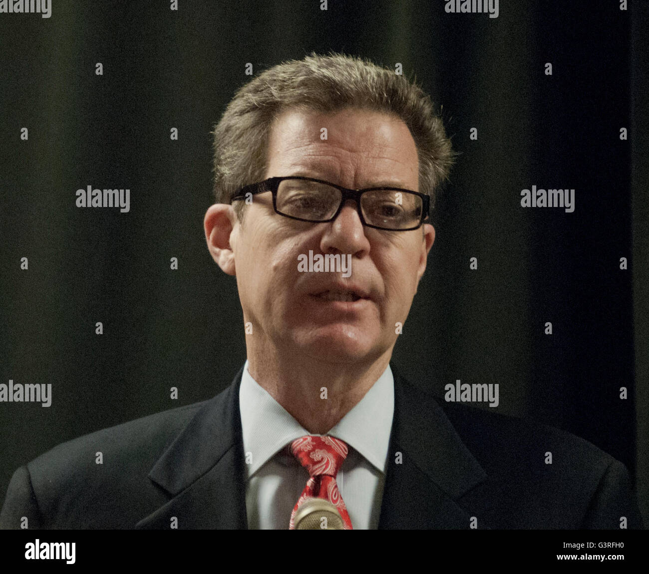 Governor Sam Brownback reads the Official State Proclamation at the ...