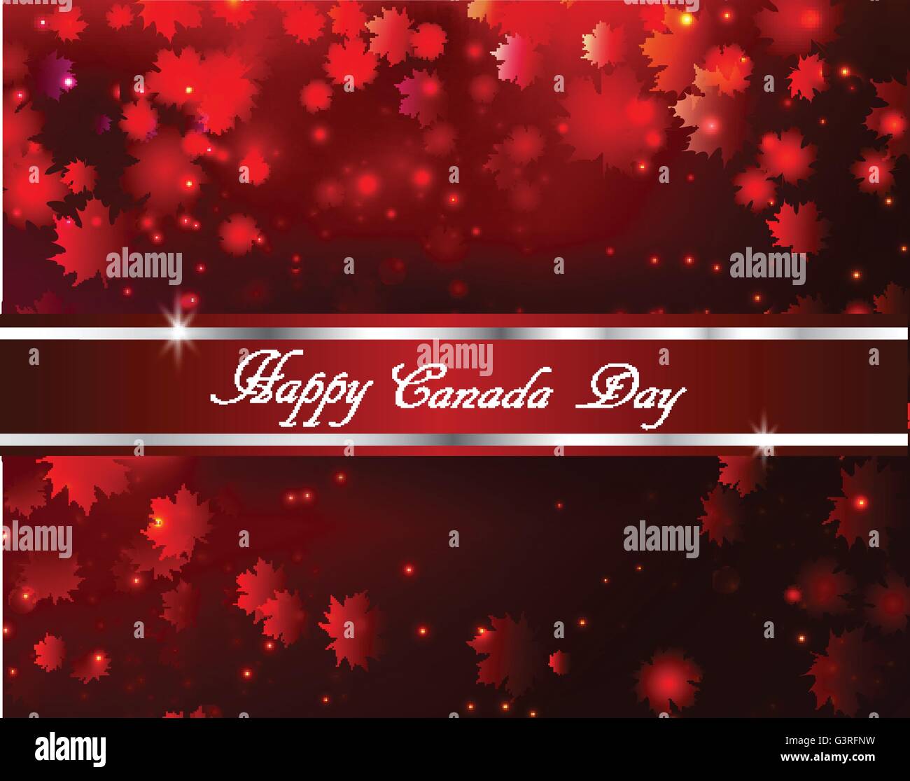 Happy Canada Day background Stock Vector Image & Art - Alamy