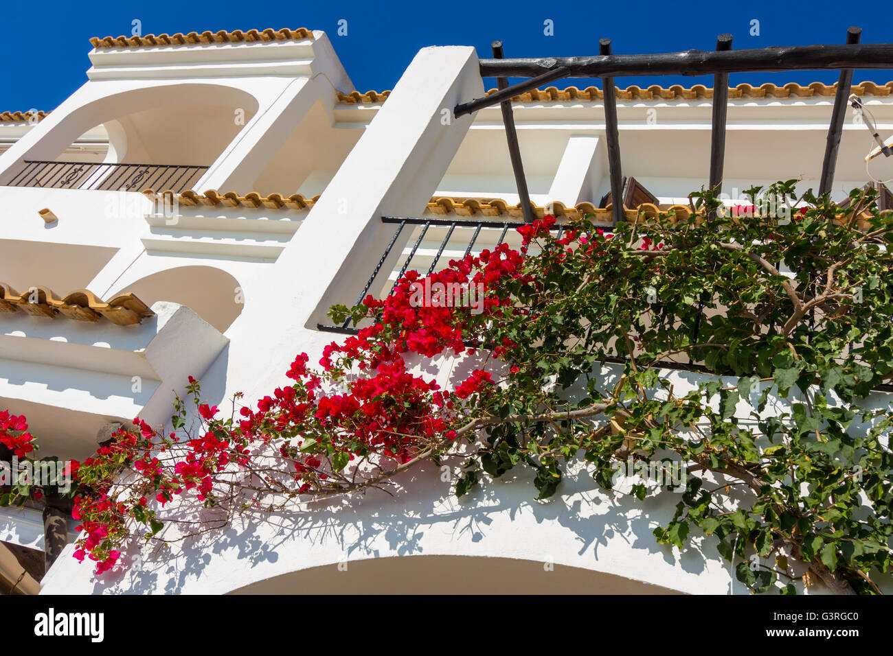 Typical modern architecture of southern Spain Stock Photo - Alamy