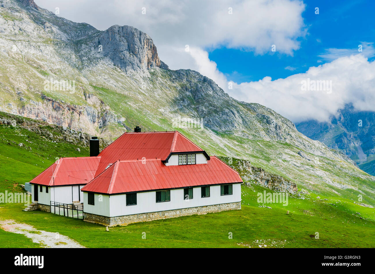"Chalet Real". It is a villa built by the Real Company Asturiana de ...