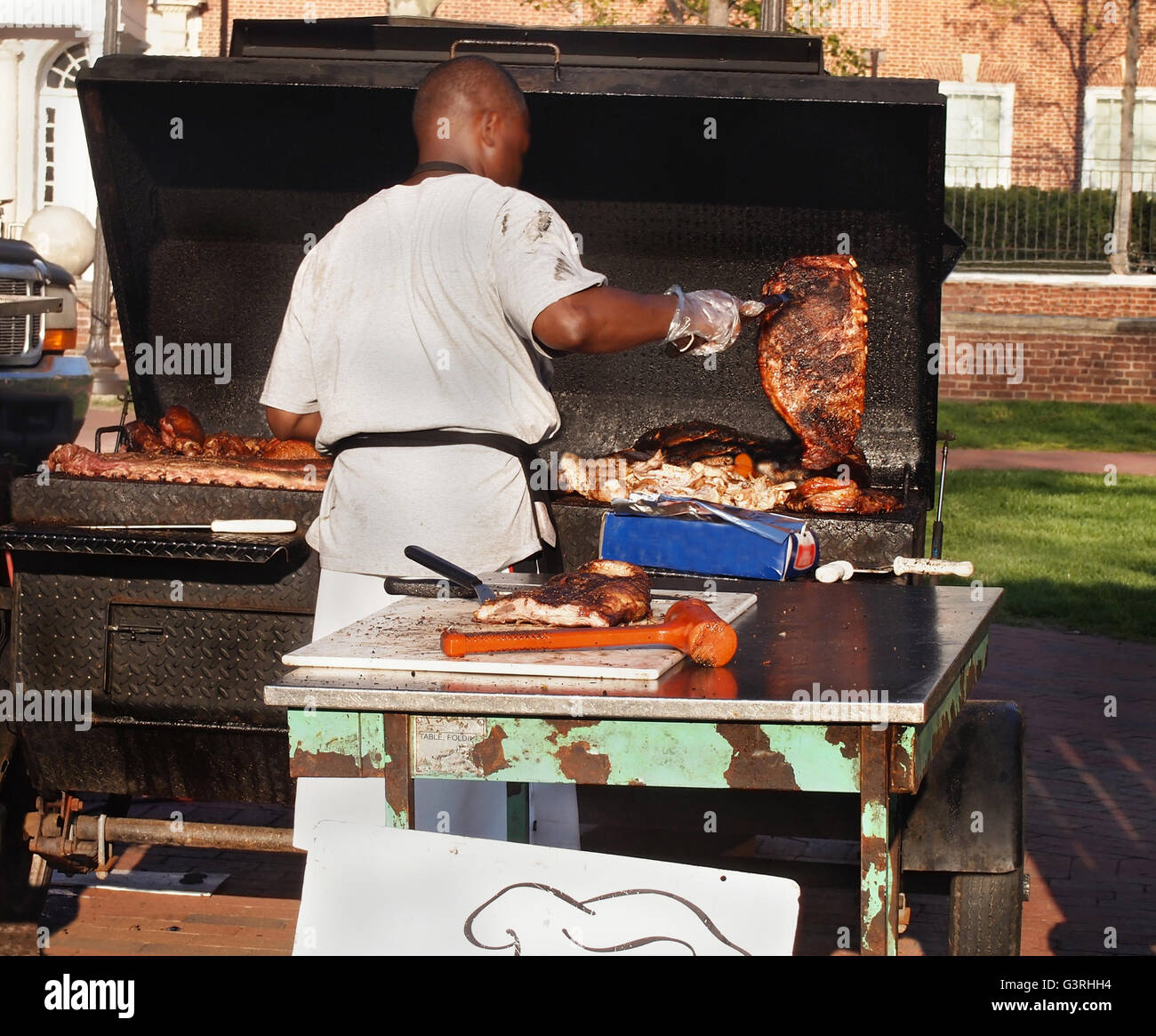 African american barbecue hi-res stock photography and images - Alamy