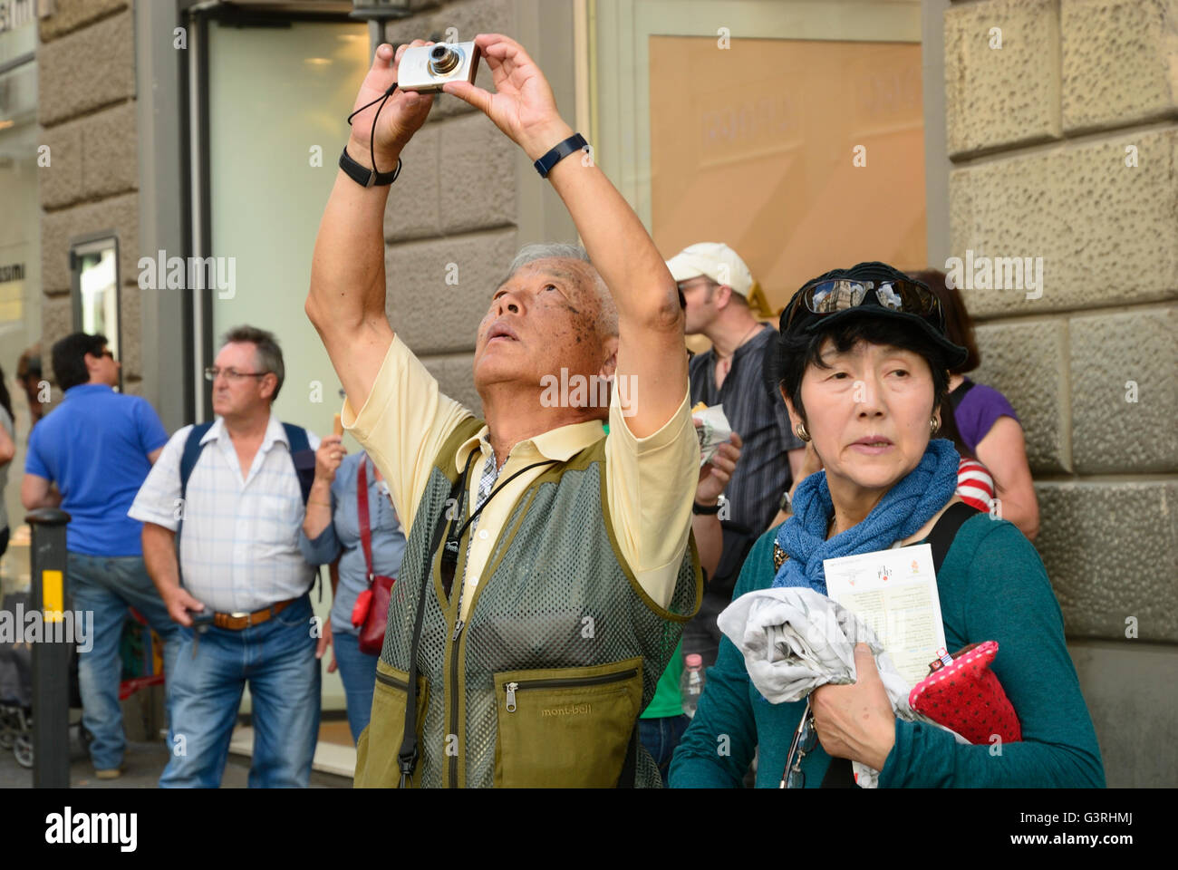 Japanese tourists. Florence, Tuscany, Italy, Europe Stock Photo - Alamy
