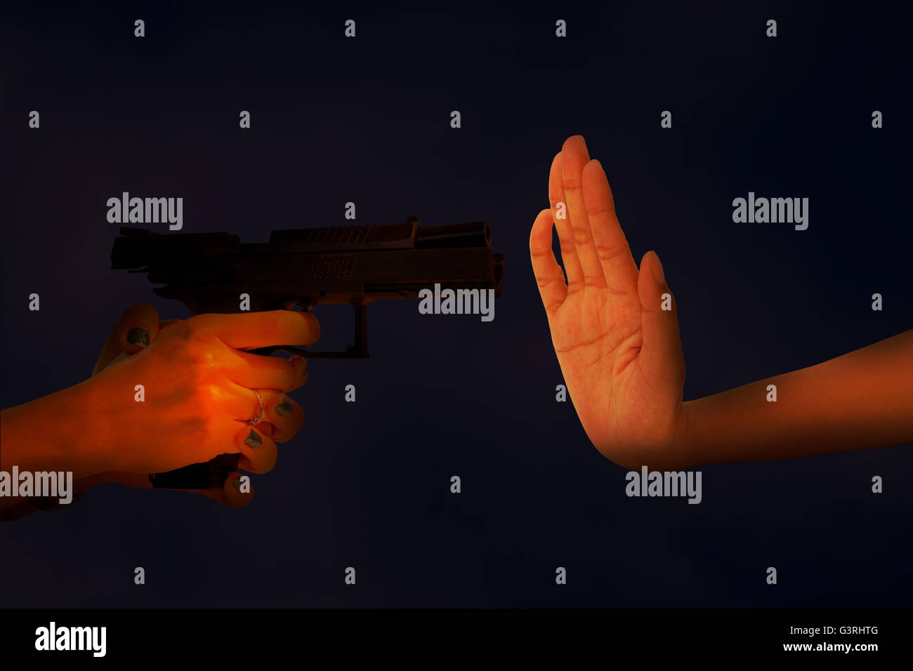 Stop violence against women hi-res stock photography and images - Alamy