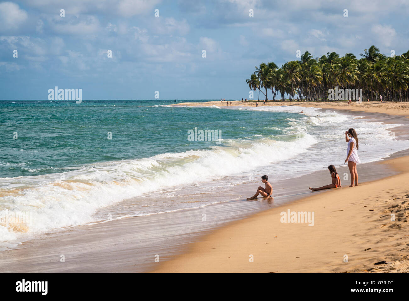 Gunga Beach, Maceio, Alagoas, Brazil Stock Photo - Alamy
