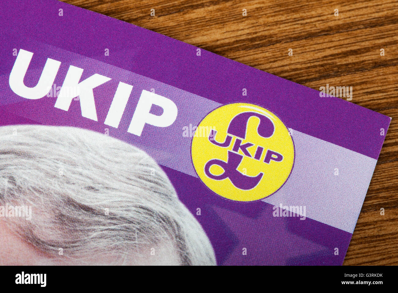 LONDON, UK - JUNE 13TH 2016: A close-up of the symbol of the UK ...