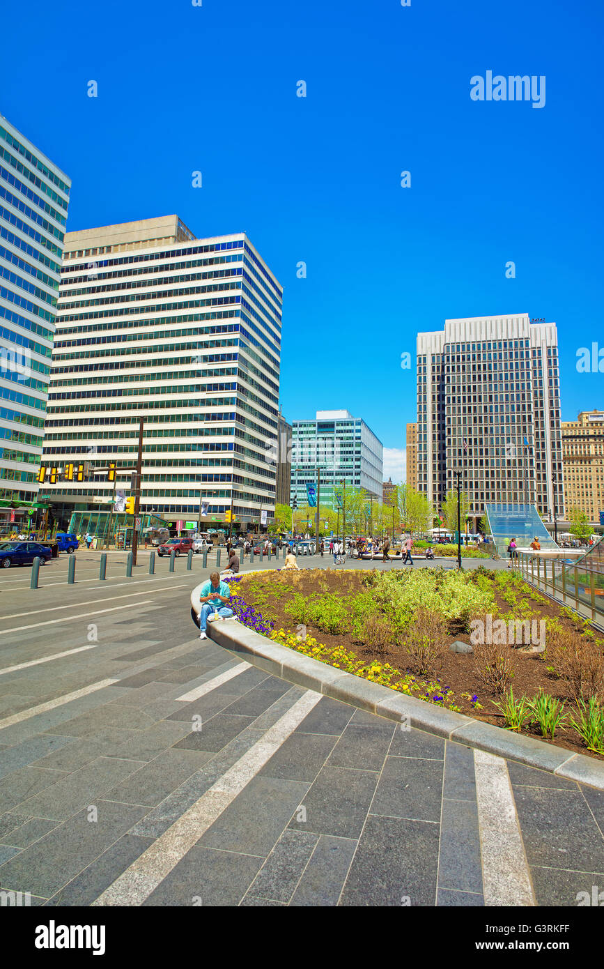 Philadelphia central business district hi-res stock photography and ...