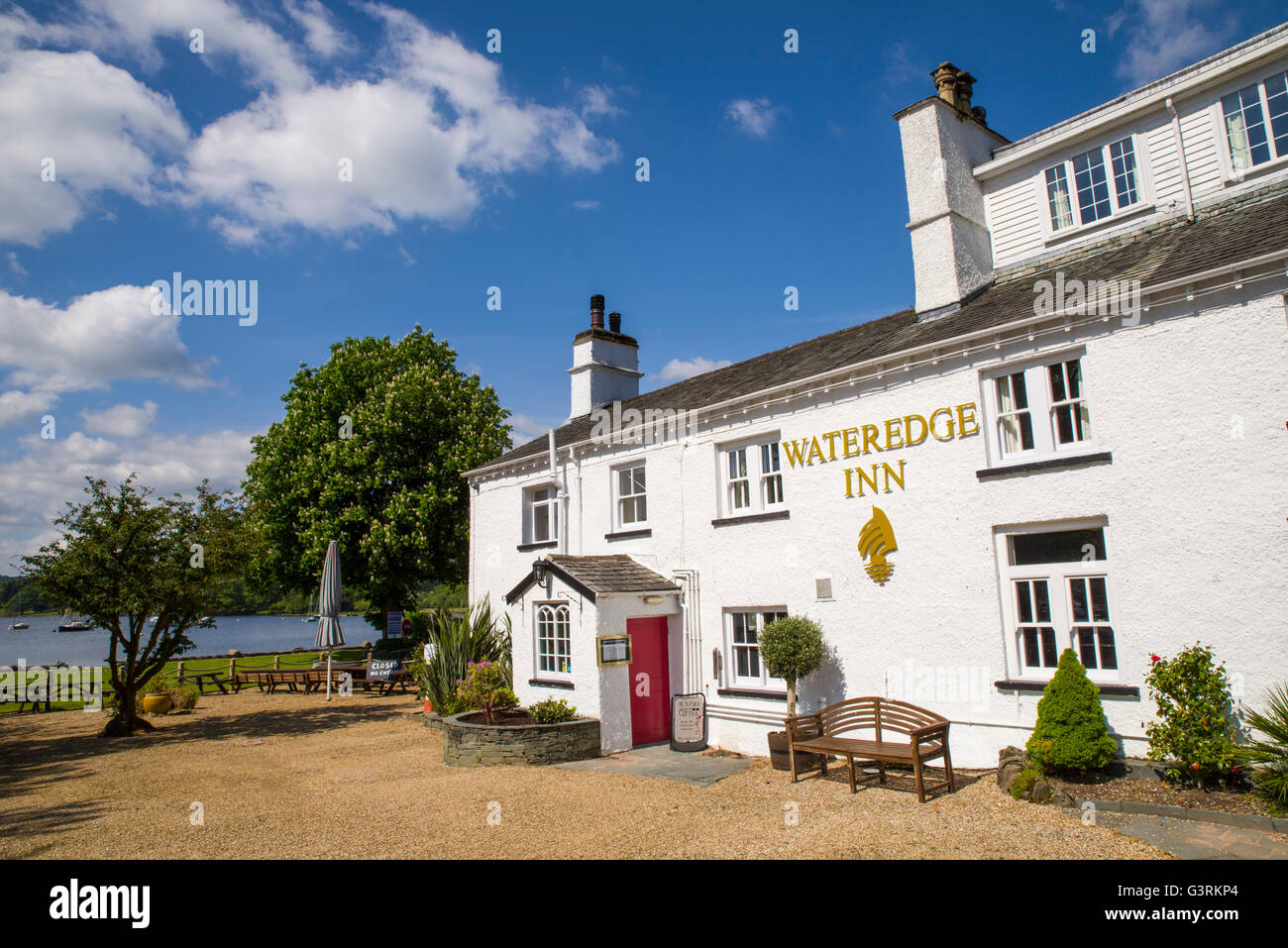 Wateredge inn, ambleside hi-res stock photography and images - Alamy