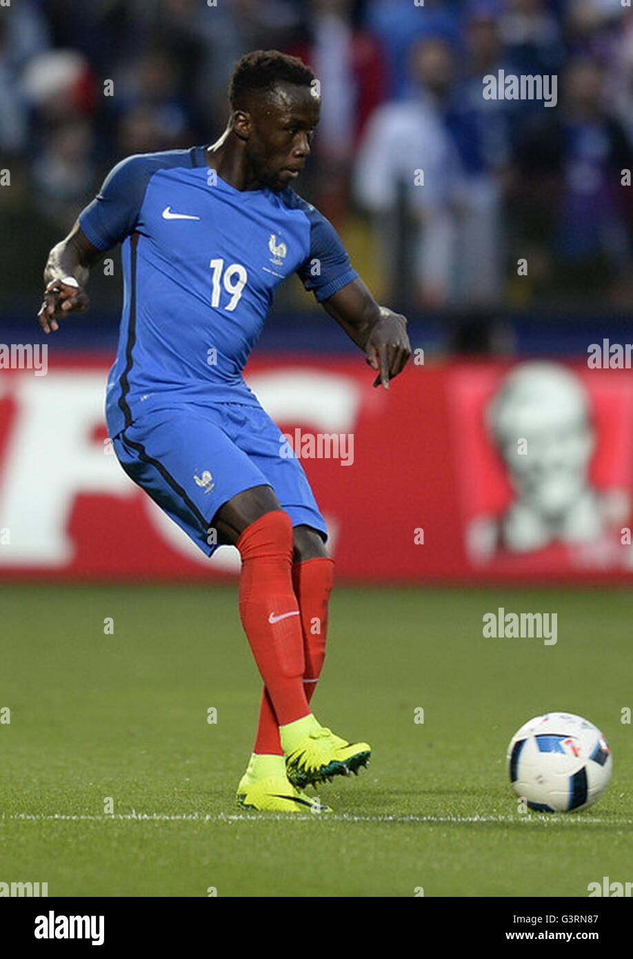 Saint Denis, Paris, June 10, 2016 Bacary Sagna in action during the ...